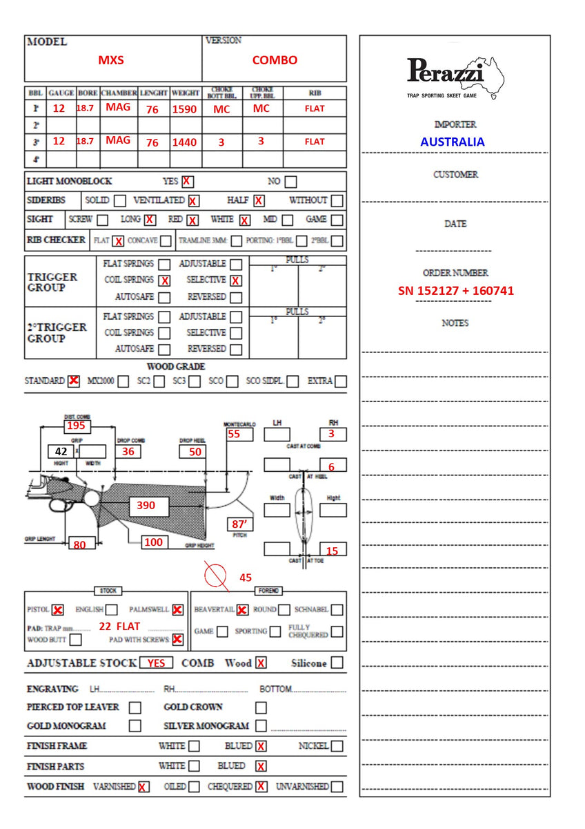 Perazzi MXS Combo – SF Outdoor Group
